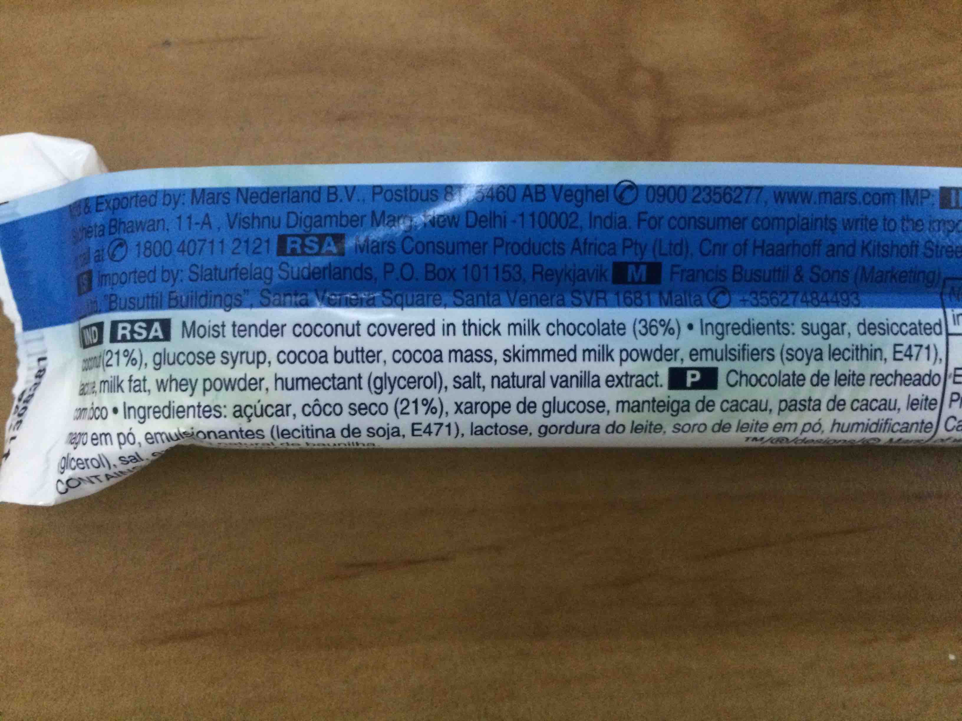 Mars Inc. Bounty - Foodnetindia: Original and independent food safety ...